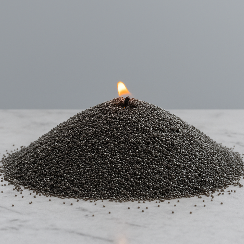 Vela Perlada Marrón 250g - Palmaria